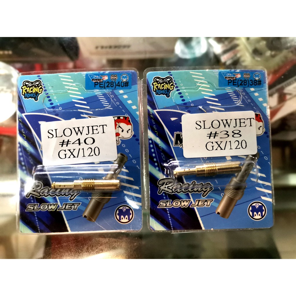 Racing monkey jettings slow jet for big carb use | Shopee Philippines