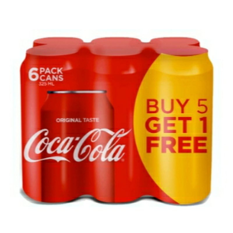 Coca-Cola Original Taste 325mL Promo Pack | Shopee Philippines