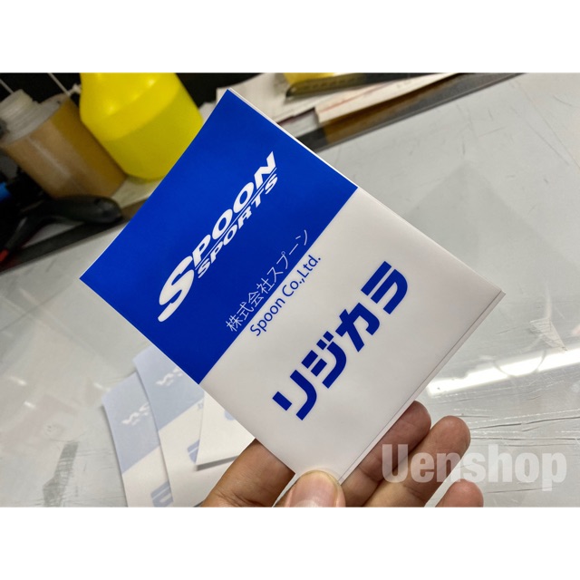 Sticker DECAL UNTUK KERETA HONDA SPOONSPORTS RIGIDCOLLAR SPOON COPYORI ...