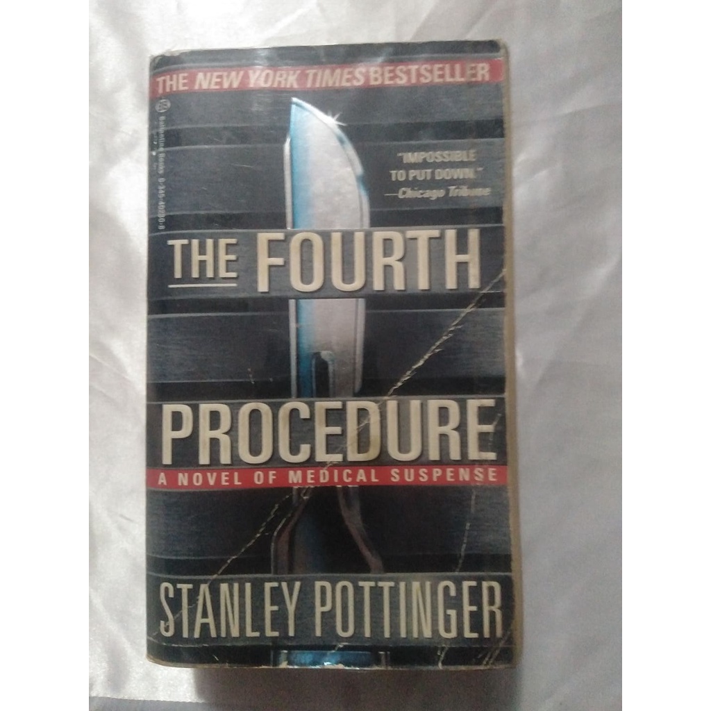 The Fourth Procedure by Stanley Pottinger (PAPERBACK, PRE-LOVED ...
