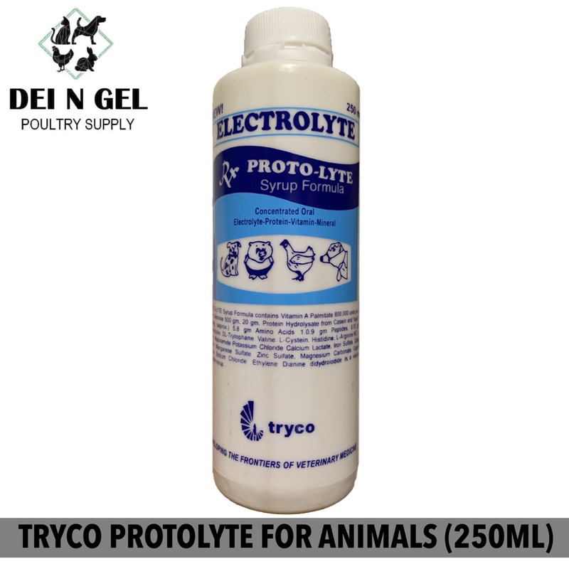 TRYCO PROTOLYTE FOR ANIMALS (250ML) | Shopee Philippines