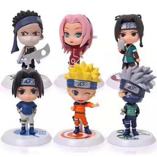 6/8/11pcs=Set Naruto Chibi Naruto,Sasuke,Kakashi,Itachi,Sakura,Gaara ...