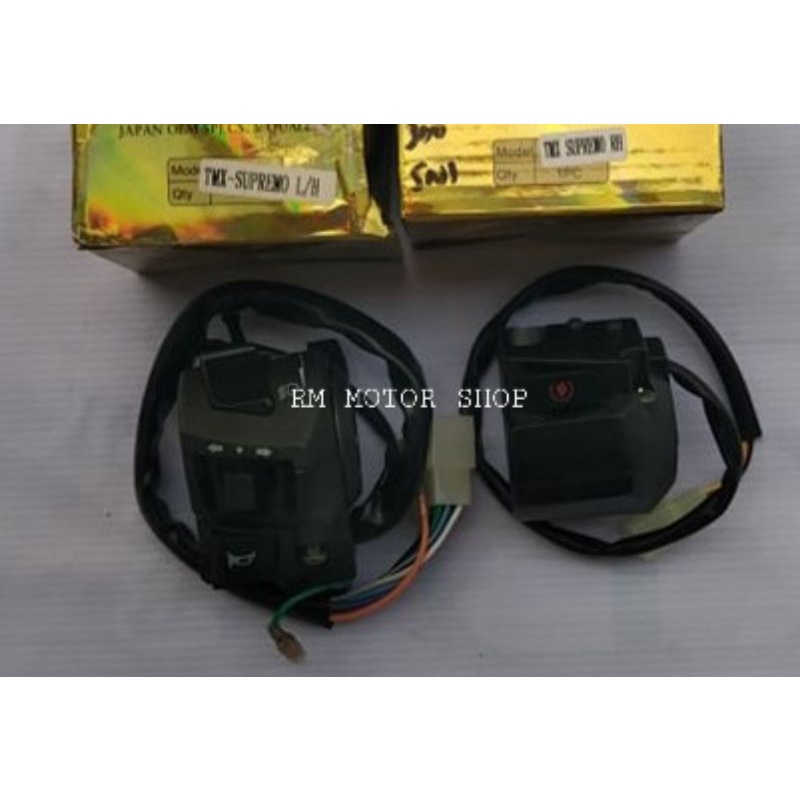 TMC SUPREMO HANDLE SWITCH ASSY (Left/Right) | Shopee Philippines