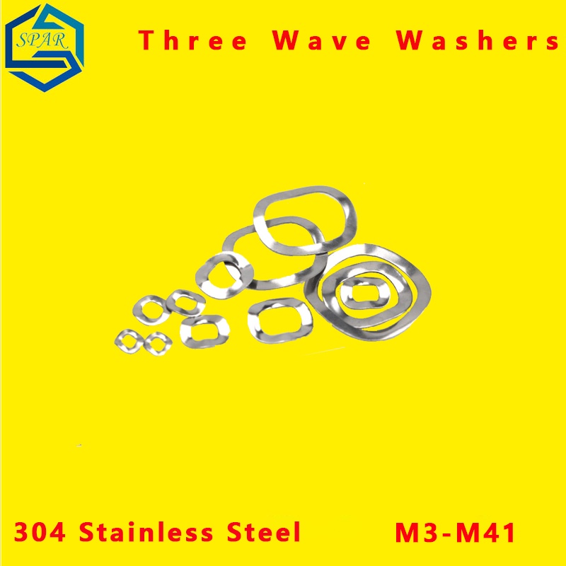 Spring Wave Washer Three Wave Crest Wave Type Gasket Wave Washer Spring ...