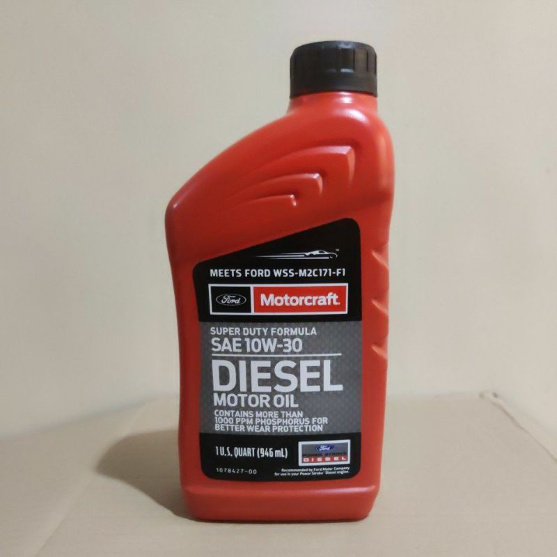 Ford SAE 10w30 Diesel Motor Oil - Super Duty Formula | Shopee Philippines