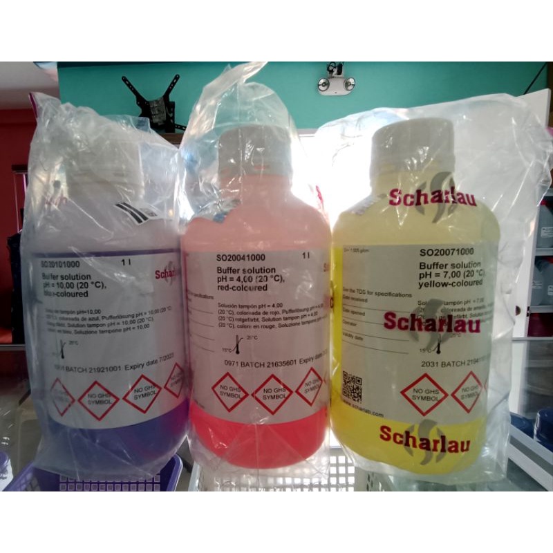 Buffer Solution Ph4 Ph7 Ph10 Scharlau Shopee Philippines