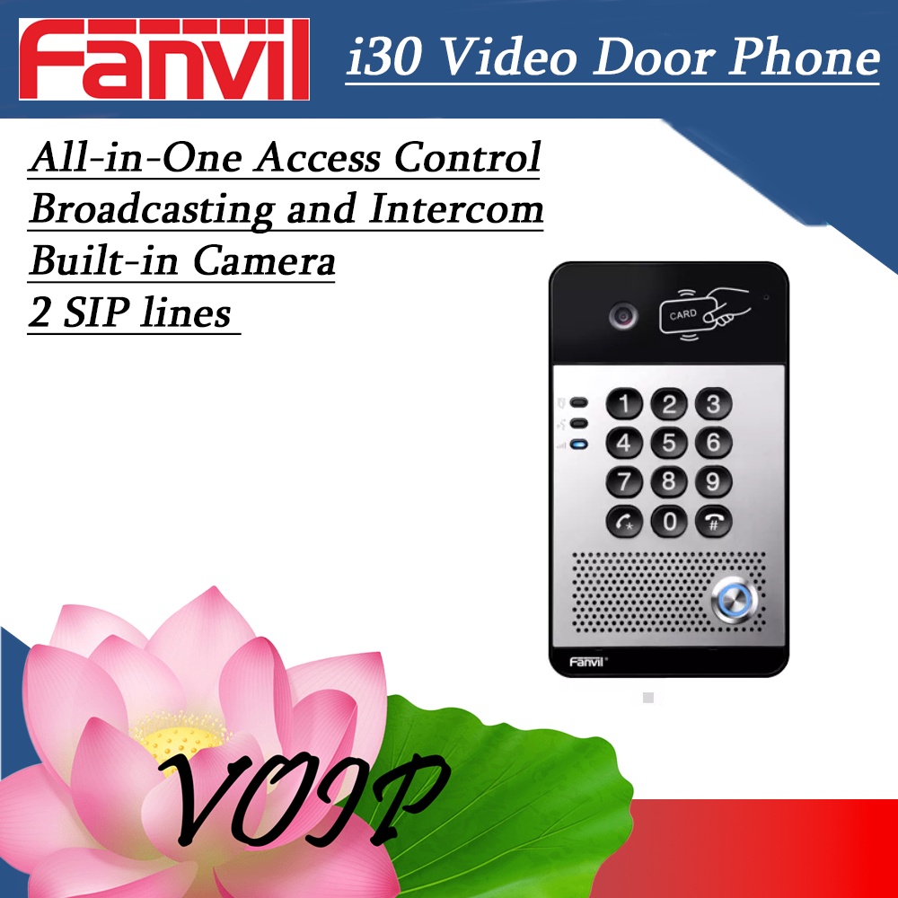 FANVIL i30 Video Door Phone (VAT INC PRICE) | Shopee Philippines