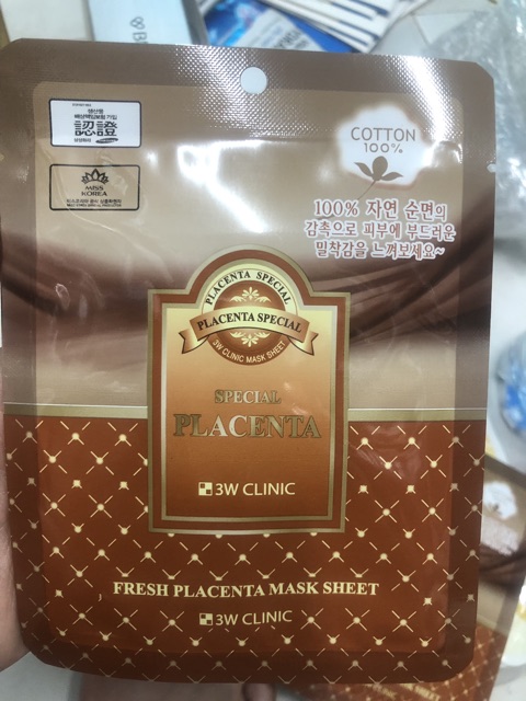 Placenta mask sheet extracted from sheep Placenta | Shopee Philippines