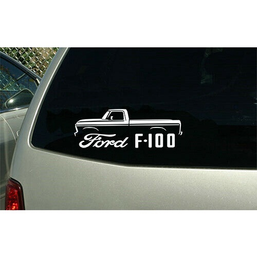 1973 - 1979 Ford F100 F-100 pickup truck sticker decal wall graphic ...