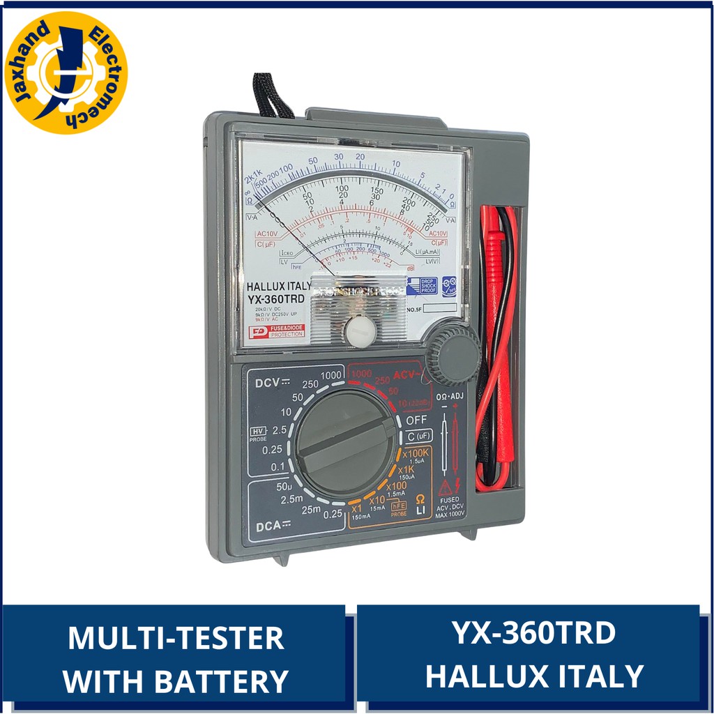 Hallux Italy Multi Tester Model: YX-360TRD | Shopee Philippines