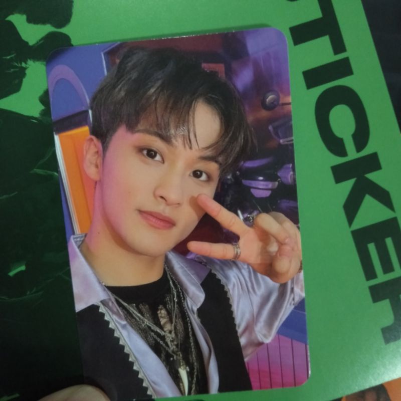 Pc mark sticker Ver Nct 127 album sticker photocard mark lee | Shopee ...