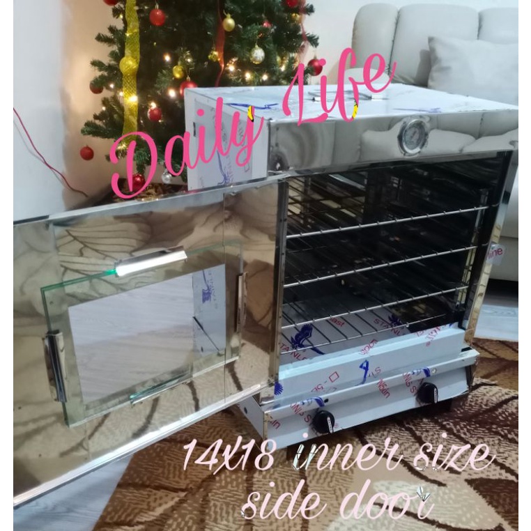 PURE STAINLESS 4 LAYER OVEN AVAILABLE IN TWO TYPES, SIDE DOOR OR FRONT ...