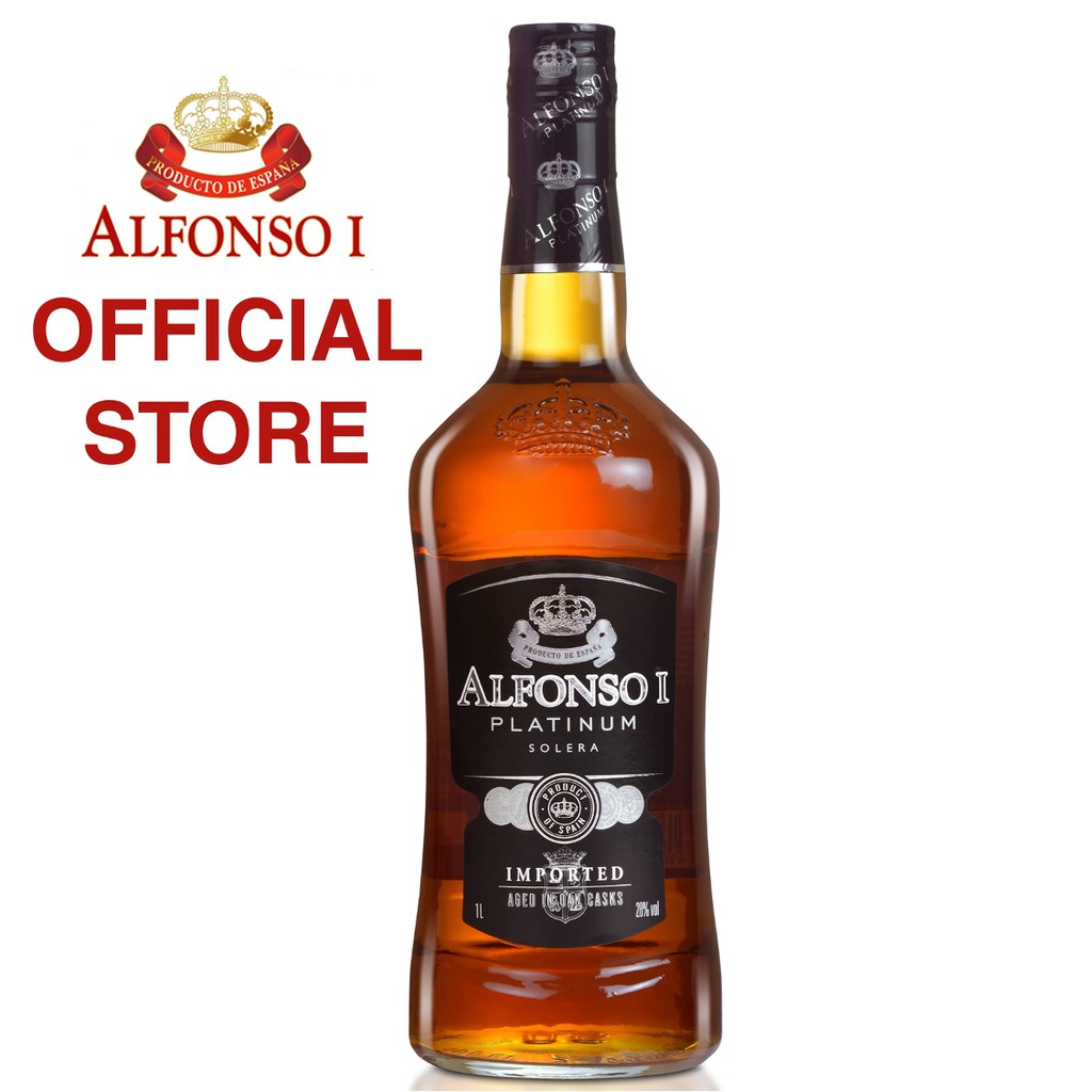 Alfonso Platinum 1 Liter Brandy | Shopee Philippines