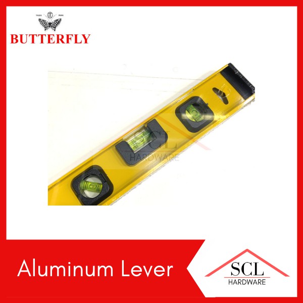BUTTERFLY Aluminum Level Bar w/ magnetic Base Level 11.5" 18" 24 ...