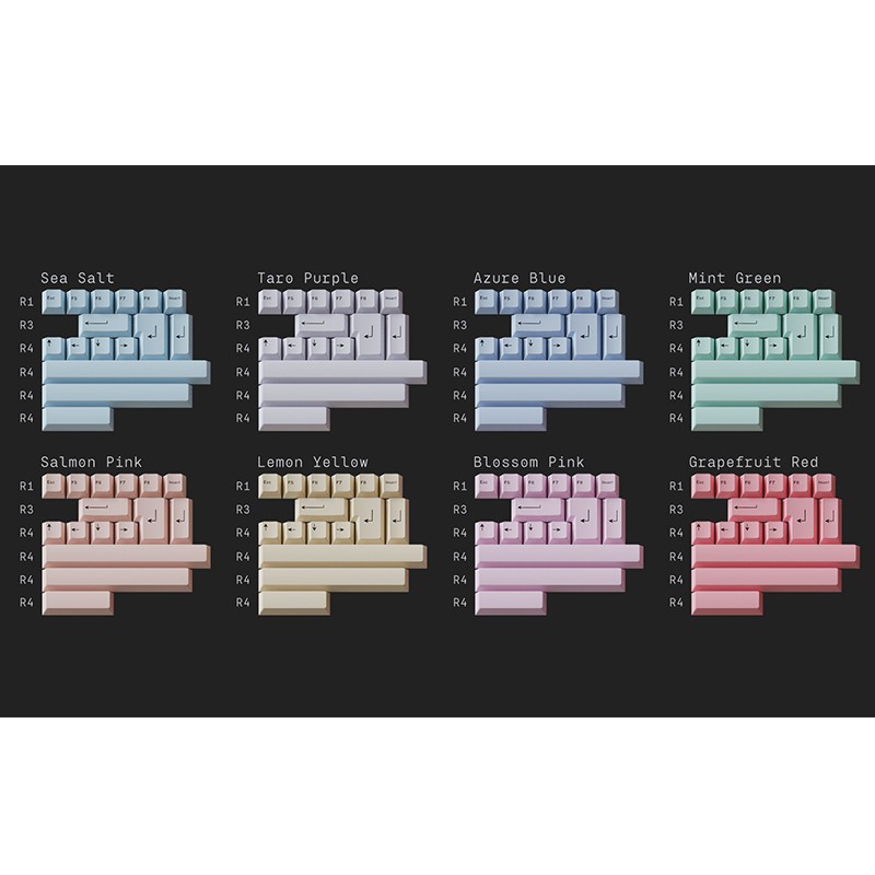 Geekark BOW Keycaps Accents key Cherry profile DYE-SUB Key-cap for ...