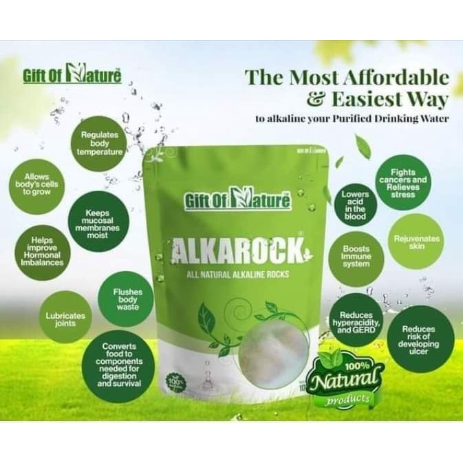 ALKAROCK - ALL NATURAL ALKALINE ROCKS | Shopee Philippines