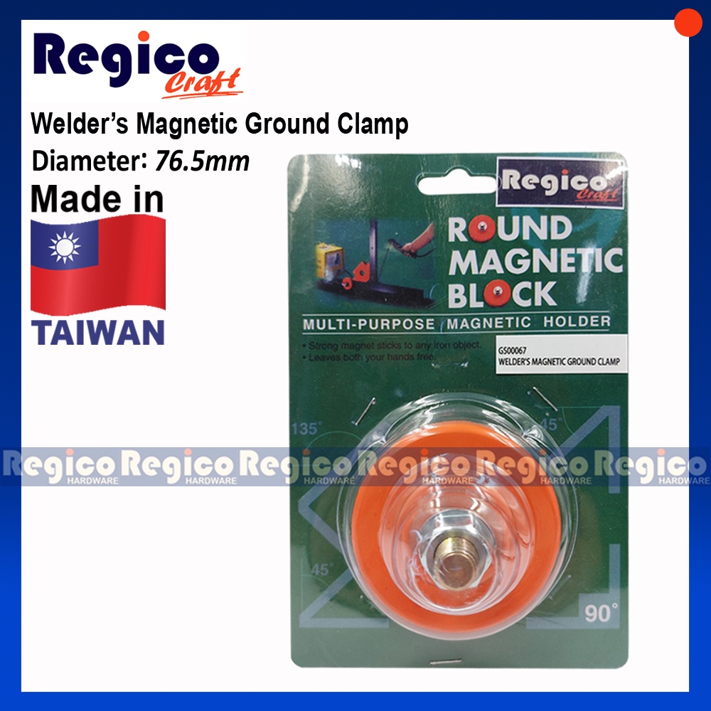 Regicocraft Welder's Magnetic Ground Block #GS00067 Regico Hardware ...