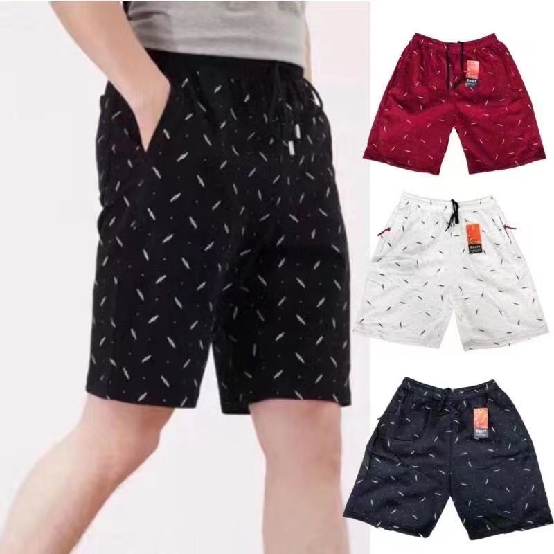 Mens cotton feather urban shorts taslan shorts | Shopee Philippines