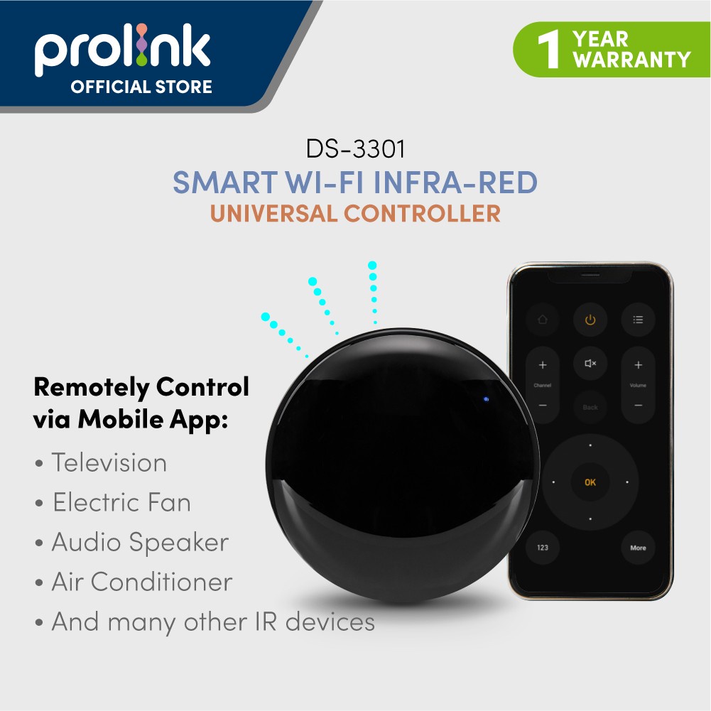 Prolink Smart Home Wifi IR Controller/ IR universal remote control for ...