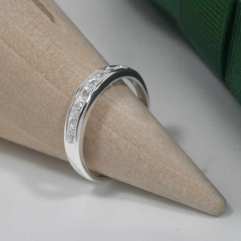 KS silver original 925 italy silver SWR071 (ladie’s ring) | Shopee ...