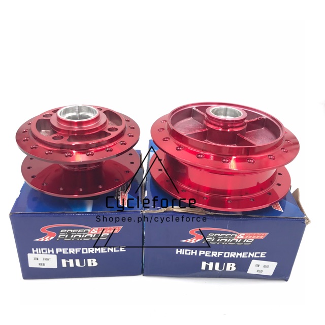 motorcycle hub fit for xrm 110/wave125/xrm rs125 color red koza brand ...