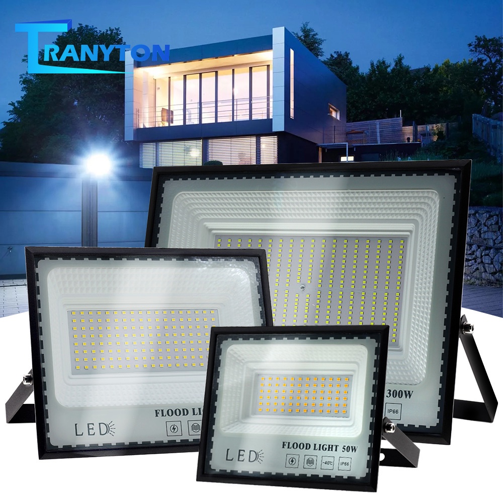 LED Flood Light AC 220V 50W 100W 200W 300W Outdoor Floodlight Spotlight ...