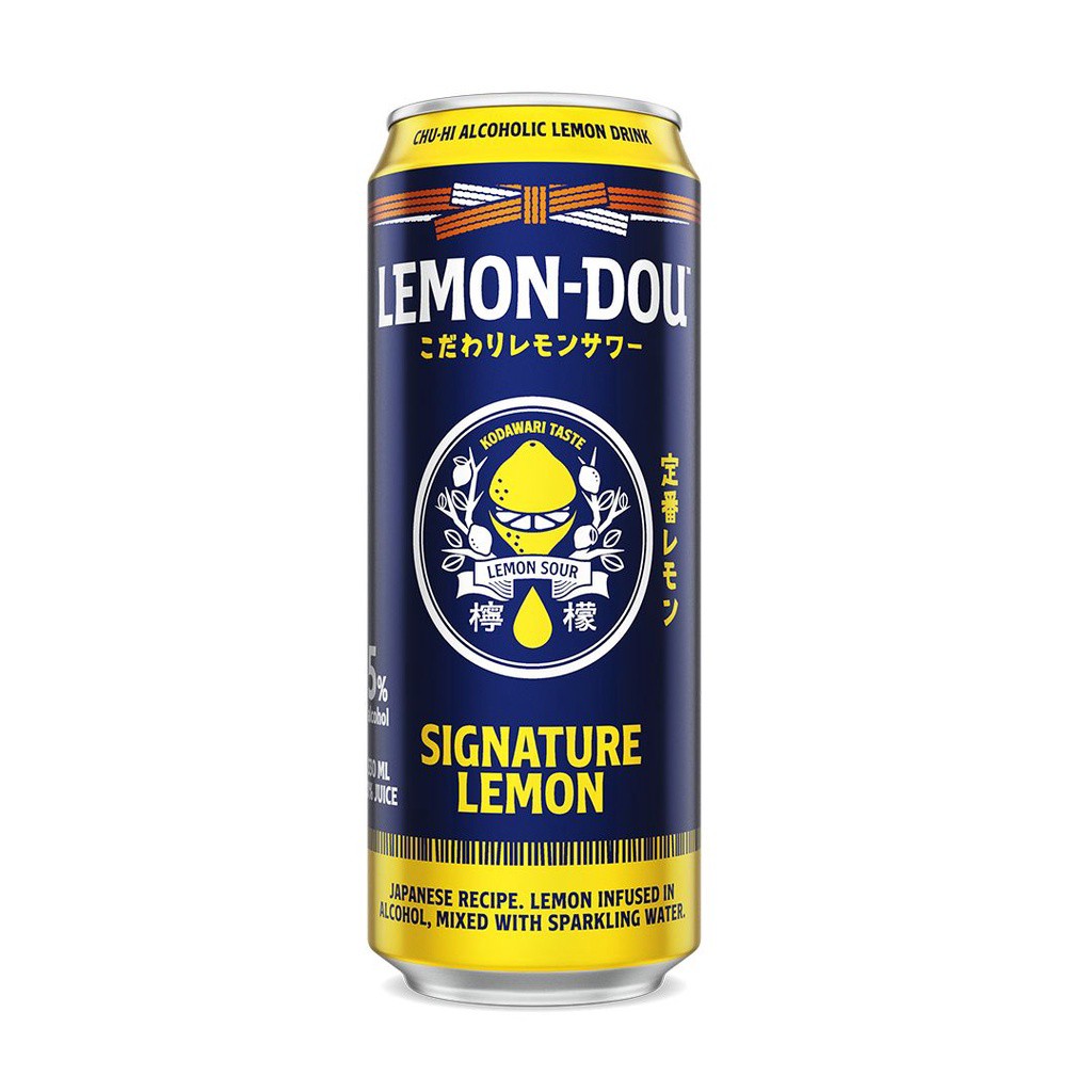 Lemon-Dou Signature Lemon 330 ML Chu-Hi Pack of 4 Cans | Shopee Philippines