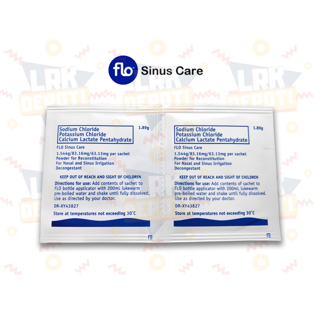 Flo Sinus Care Kit (Nasal Wash bottle / Sinus Irrigation / Neti Pot Set ...