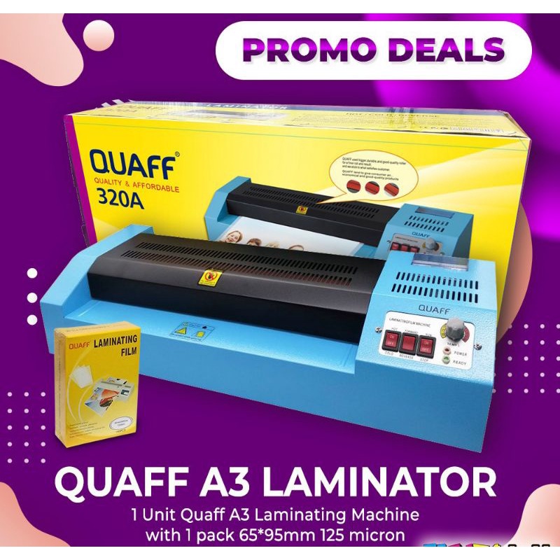 LAMINATOR QUAFF A3 SIZE. | Shopee Philippines