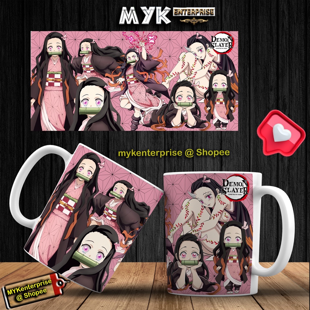 NEZUKO DEMON SLAYER MUG DESIGN 11 OZ | Shopee Philippines
