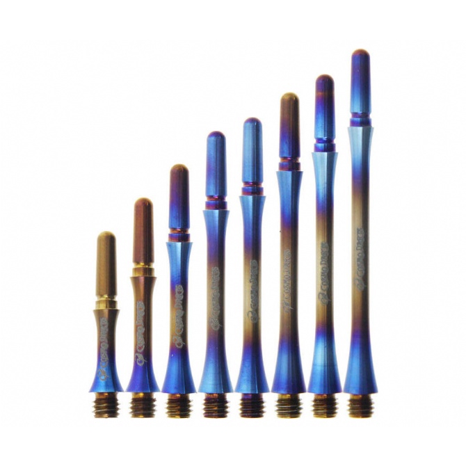 GIDARTS - COSMO FIT SHAFT METAL TITANIUM - SLIM - SPIN - BURNT COLOUR ...