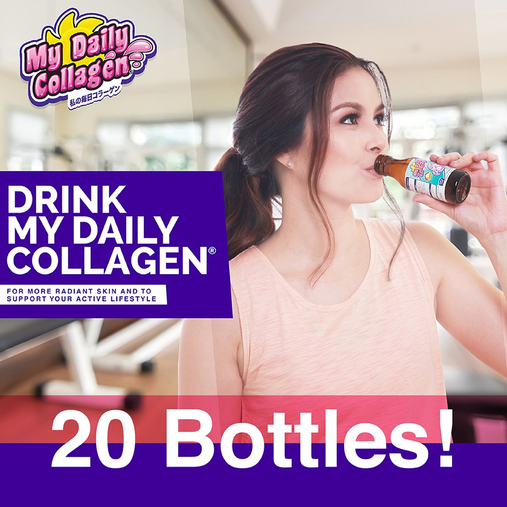 Collagen Supplement - Collagen Drink - My Daily Collagen (100ml x 20 ...
