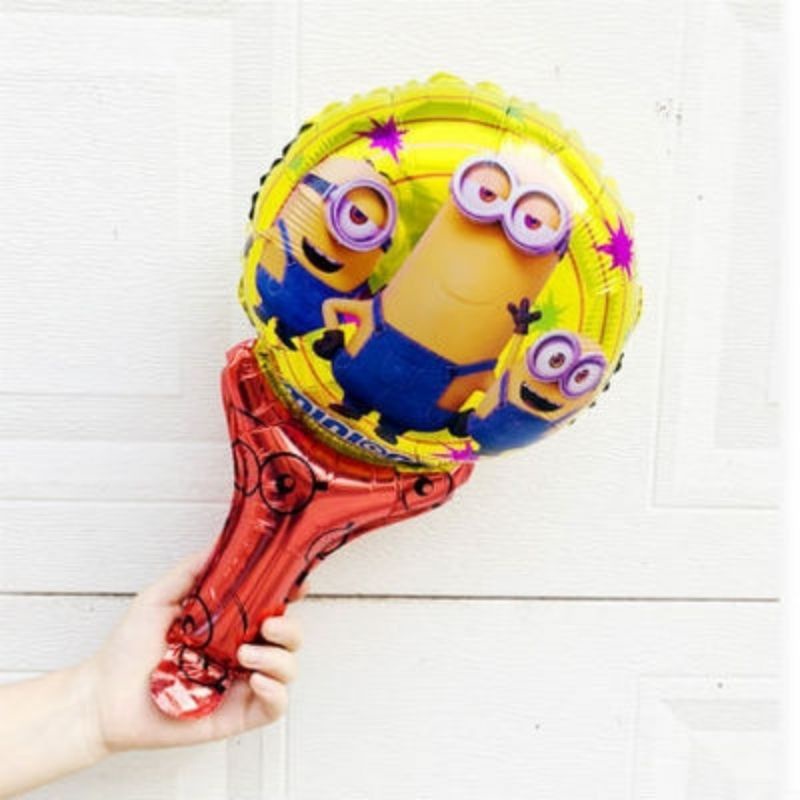 Minions Foil Balloon Handheld Hammer Balloons Shopee Philippines