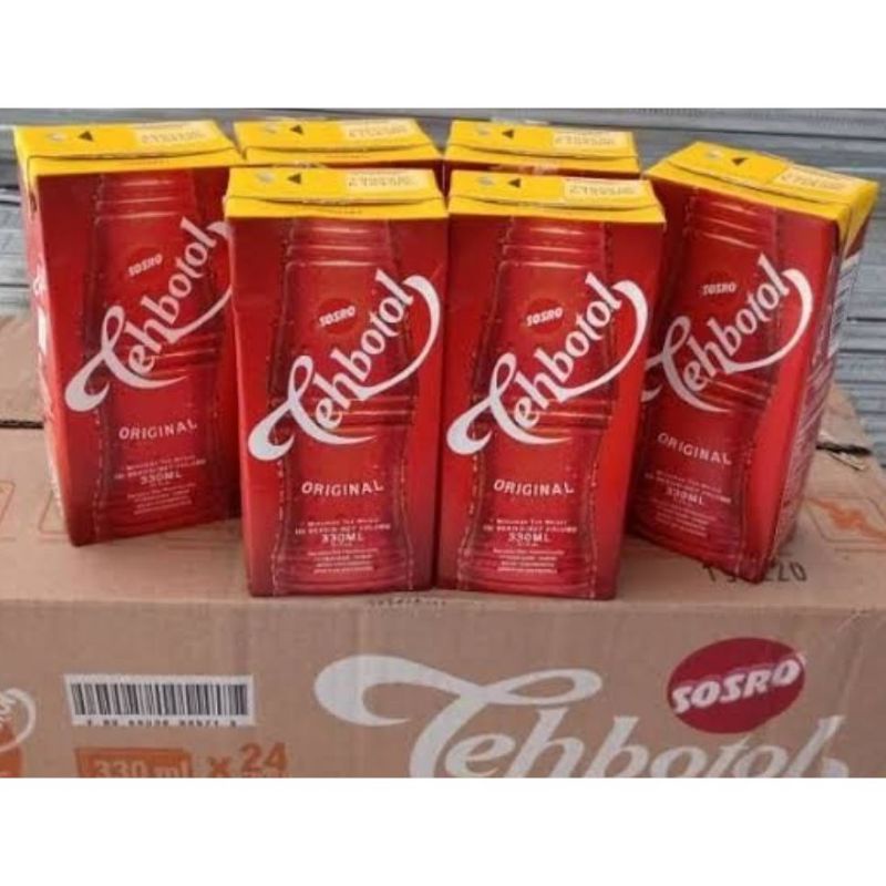 Sosro bottled tea box 330ml | Shopee Philippines
