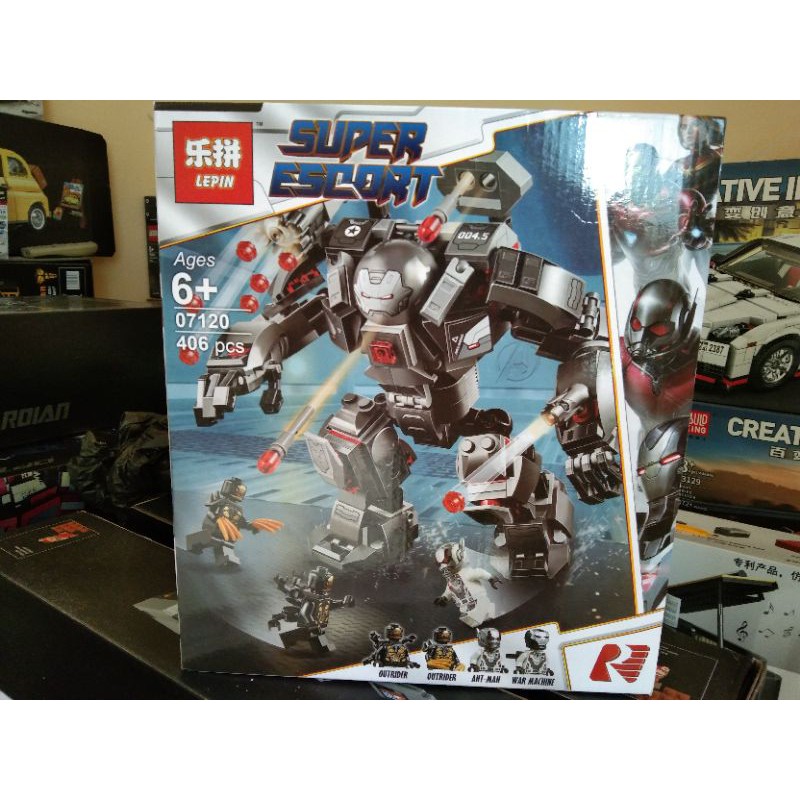 LEPIN 07120 Super Heroes War Machine Buster | Shopee Philippines