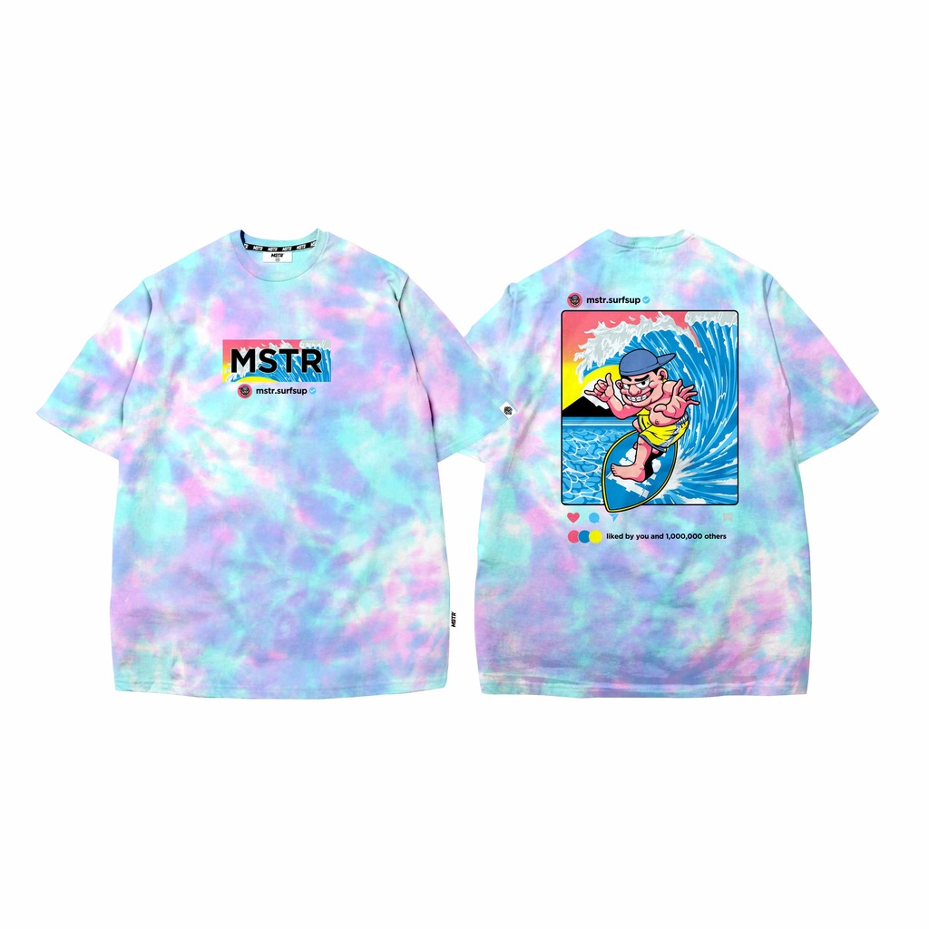 MSTR CO. - SUMMER COLLECTION 2022 "SURFSUP" Men T-Shirt (Tiedye ...