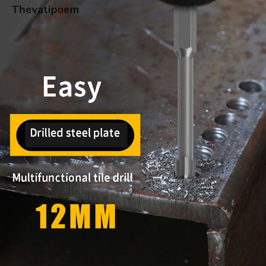 [Thevatipoem] 5pcs Efficient Universal Drilling Tool Cemented Carbide ...