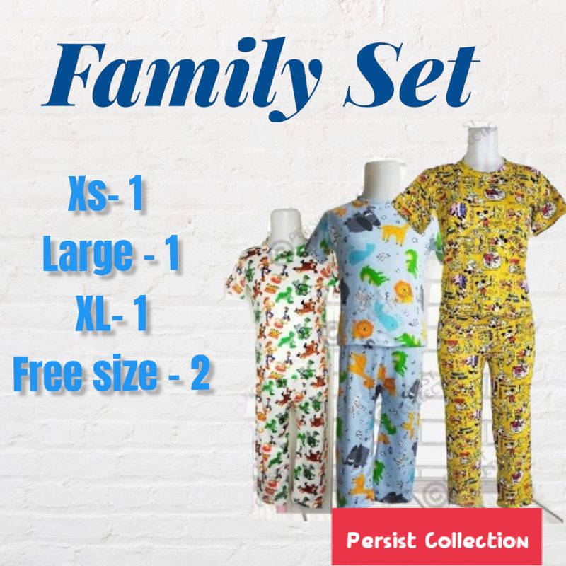 family Set (Mix Sizes) | Shopee Philippines