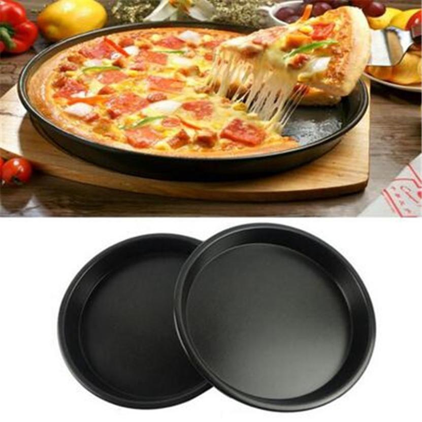 6 9 Inch Inch Pizza Plate Baking Tools Pizza Tray Home Baking Oven