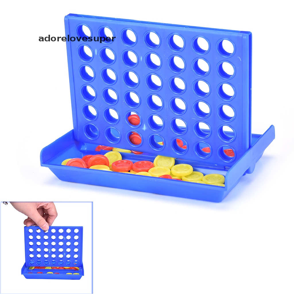 AD1PH Connect Four In A Row 4 In A Line Board Game Kids Children Fun ...