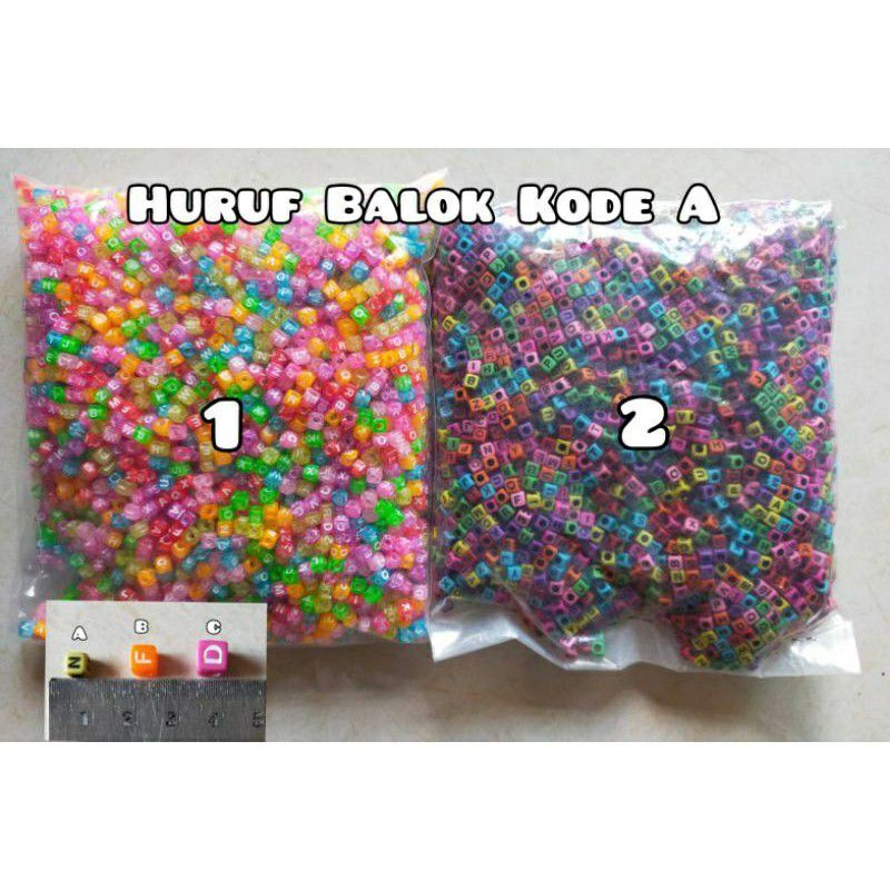 1 pound Alphabet Letter Bead Blocks | Shopee Philippines