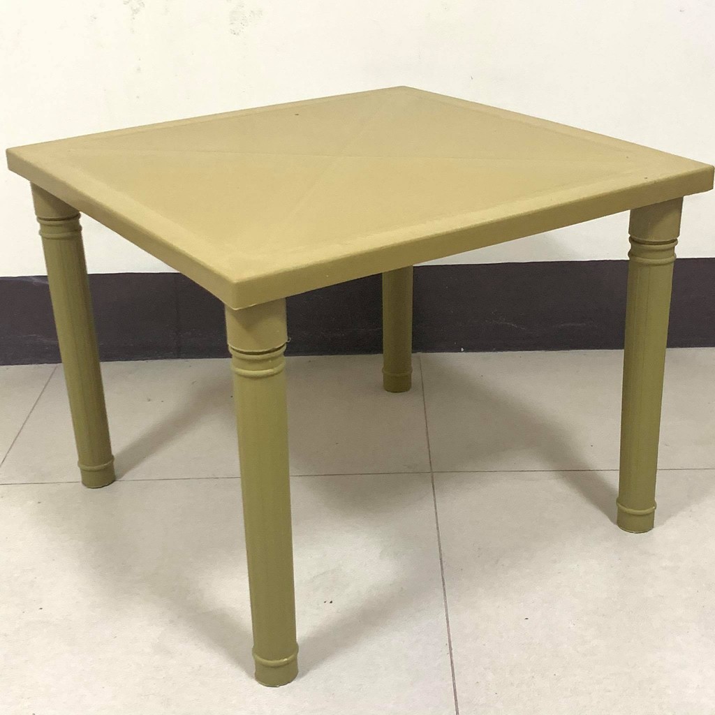 24 INCHES Plastic Square Mono-block Table KIDS STUDY TABLE | Shopee ...