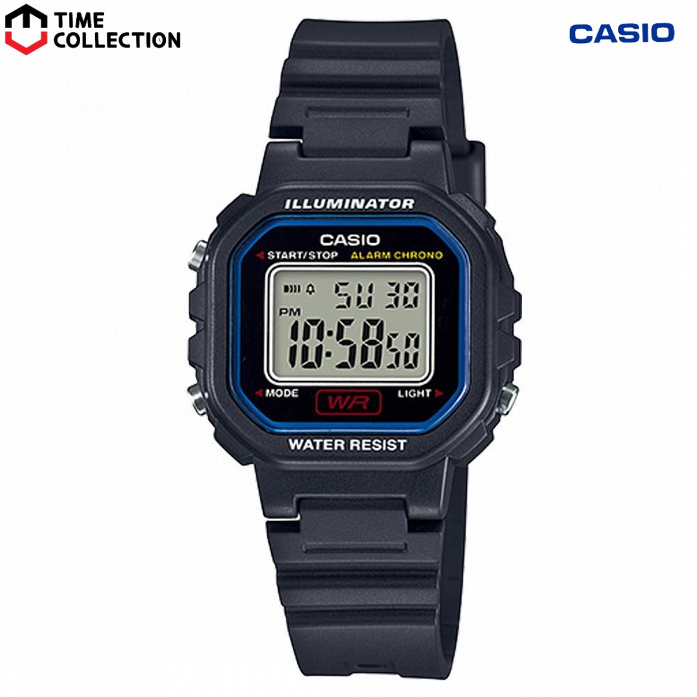 Casio LA-20WH-1CDF Digital Rubber Strap Watch For Women | Shopee Philippines