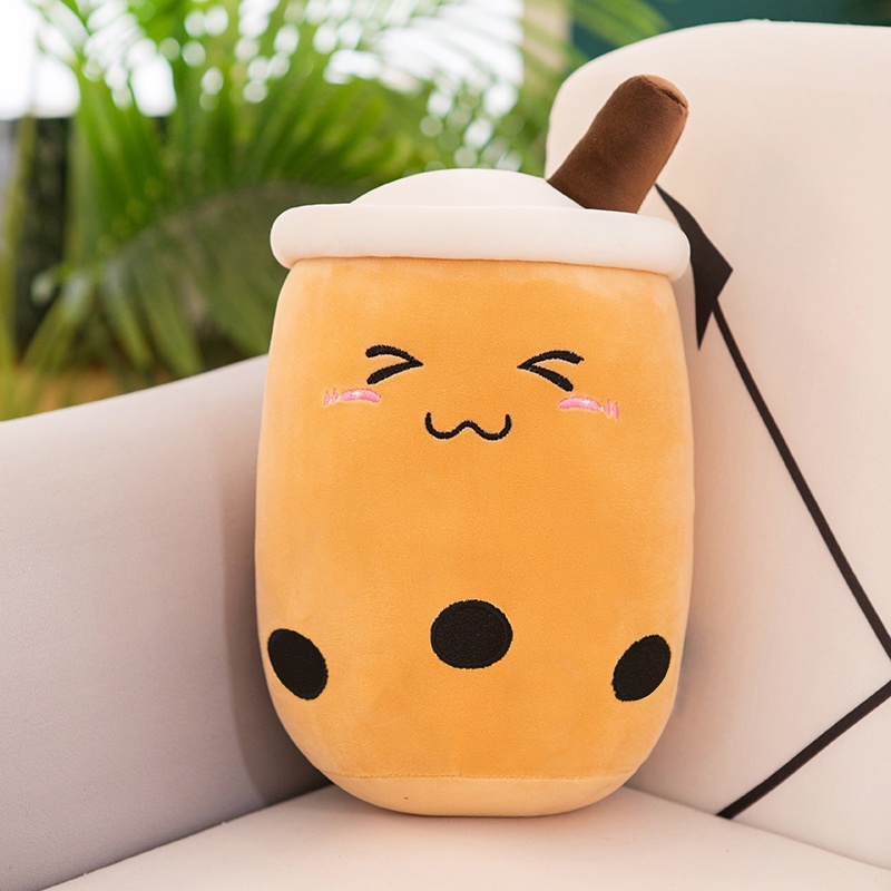 MilkTea Pearl Tea Fruit Shake Stuff Toy 8inch COD Milk tea Bubble Tea ...