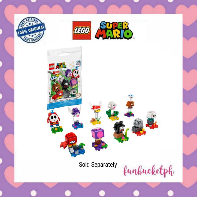 Original LEGO Super Mario Character Packs - Series 2 (71386) | Shopee ...