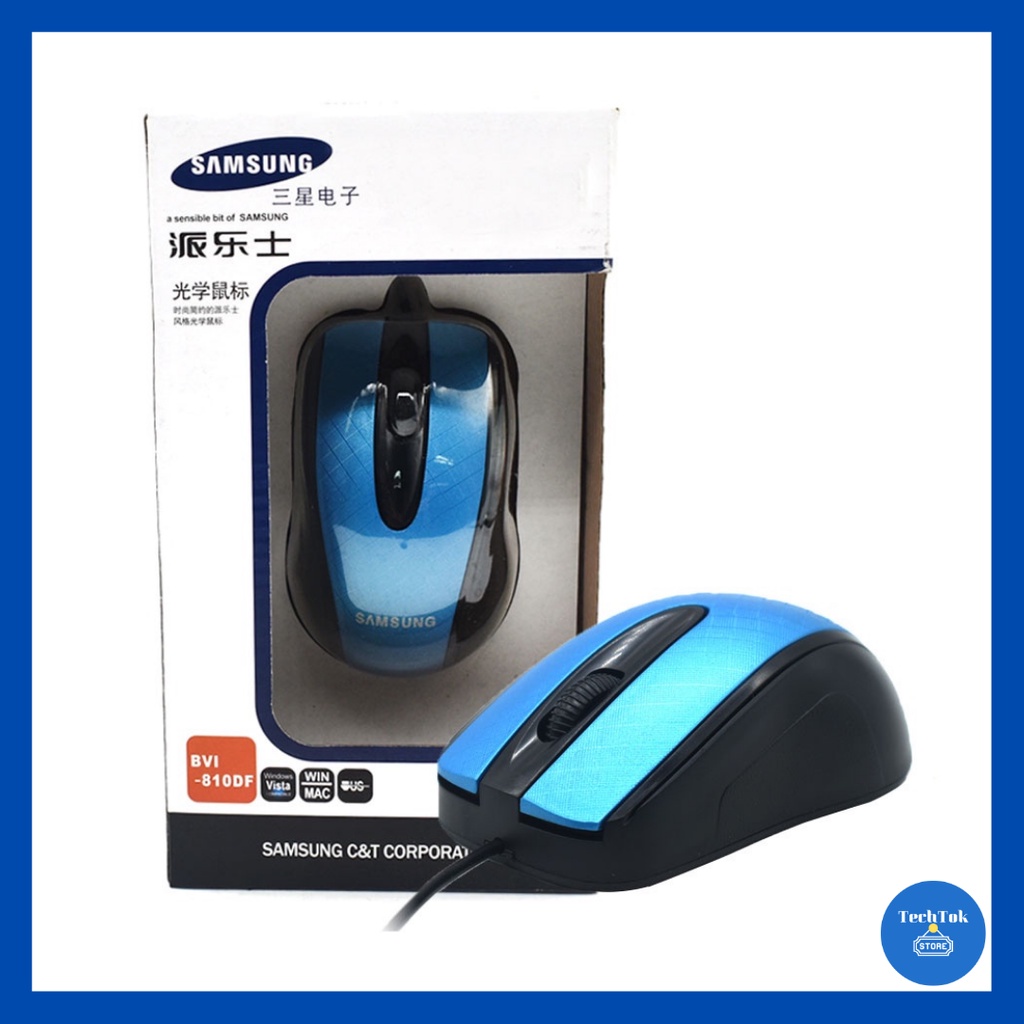 TechTok Plug And Play Wired Optical Mouse USB 800 Dpi Optical ...