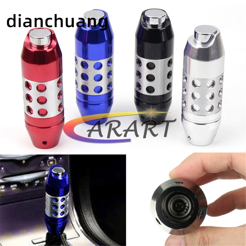 Universal Aluminum Automatic Car Gear Shift Head Auto AT Gear Stick ...