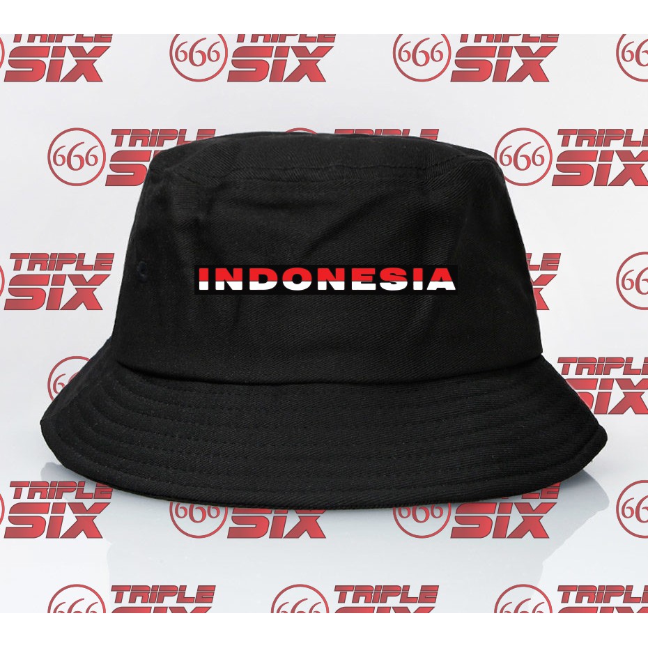 MERAH INDONESIAN PREMIUM BUCKET HAT RED AND WHITE | Shopee Philippines