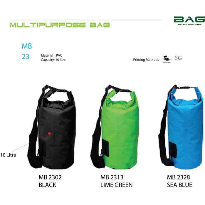 MULTIPURPOSE BAG MB23 [BASIC MASS TRADING SDN BHD] | Shopee Philippines