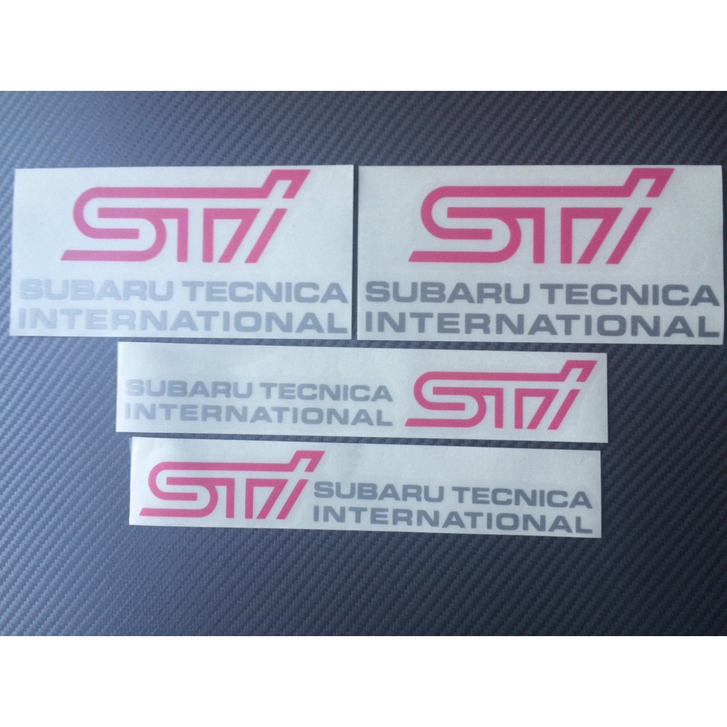 4Pcs Subaru Impreza WRX STI Replacement Fog Lamp Cover / Side Sti ...